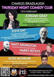 Review – Comedy Crate at the Charles Bradlaugh, Northampton, 13th ...